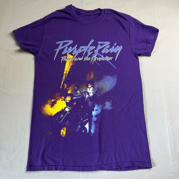 Shirts | Prince Purple Rain Graphic Band Tee | Poshmark